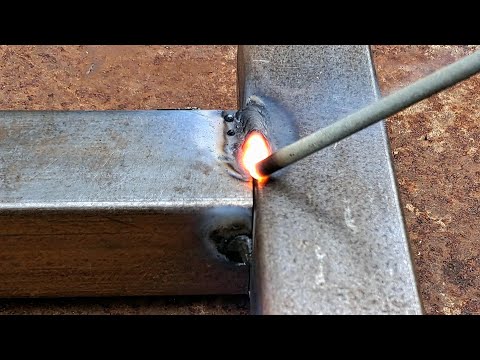 how to stick welding on a thin square that every welder should master