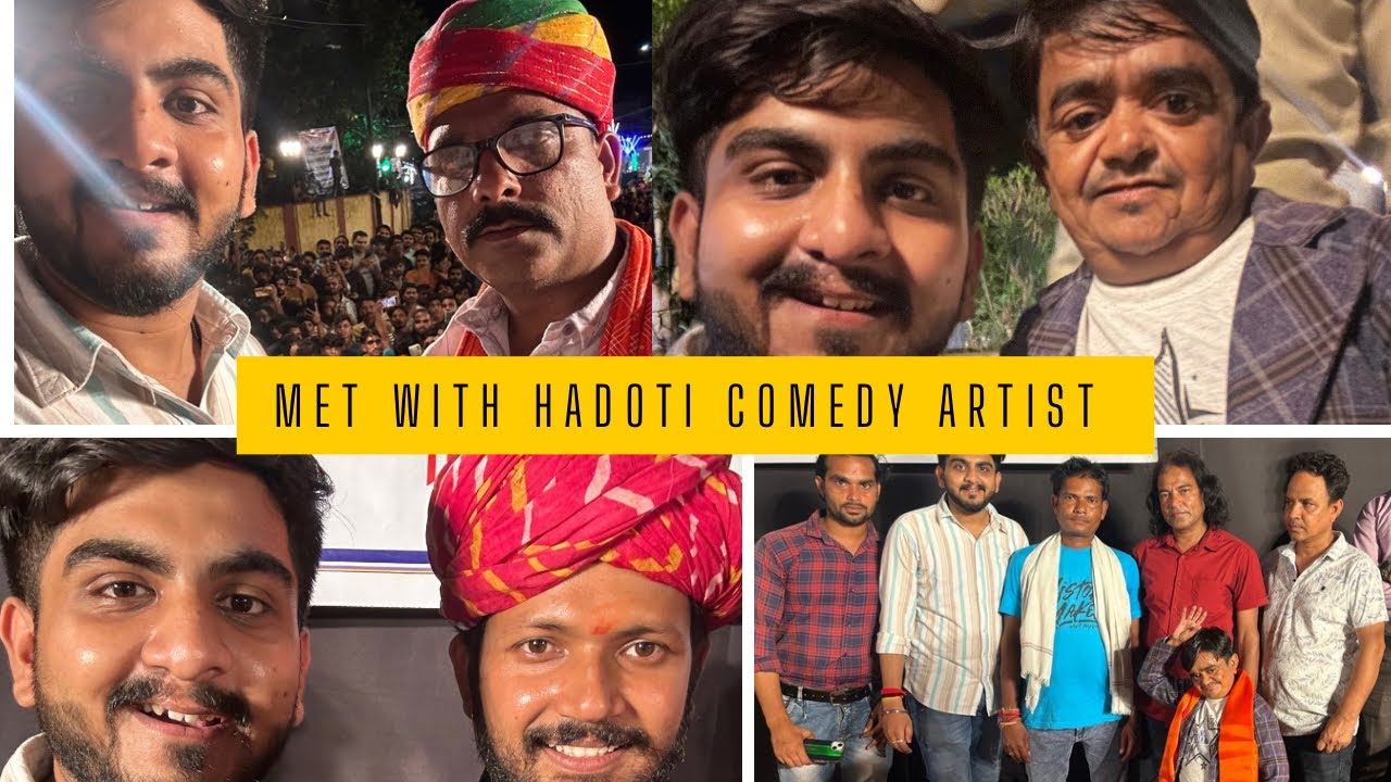 MET WITH HADOTI COMEDY ARTIST ⁠ - YouTube