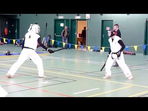 Chanbara Coupe France 2015 - Kodachi - Demi finale 1 sénior H Angle 2