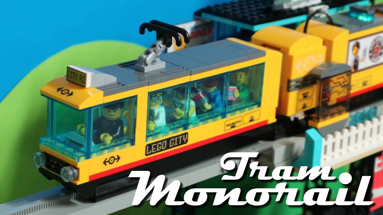 Lego Tram Monorail - MOC 2023 - YouTube