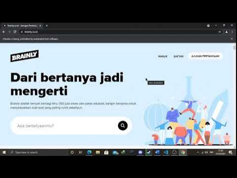 Web Scrape otomatis login Brainly - YouTube