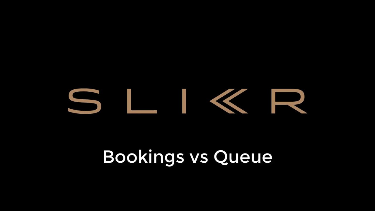 SLIKR Bookings vs Queue - YouTube