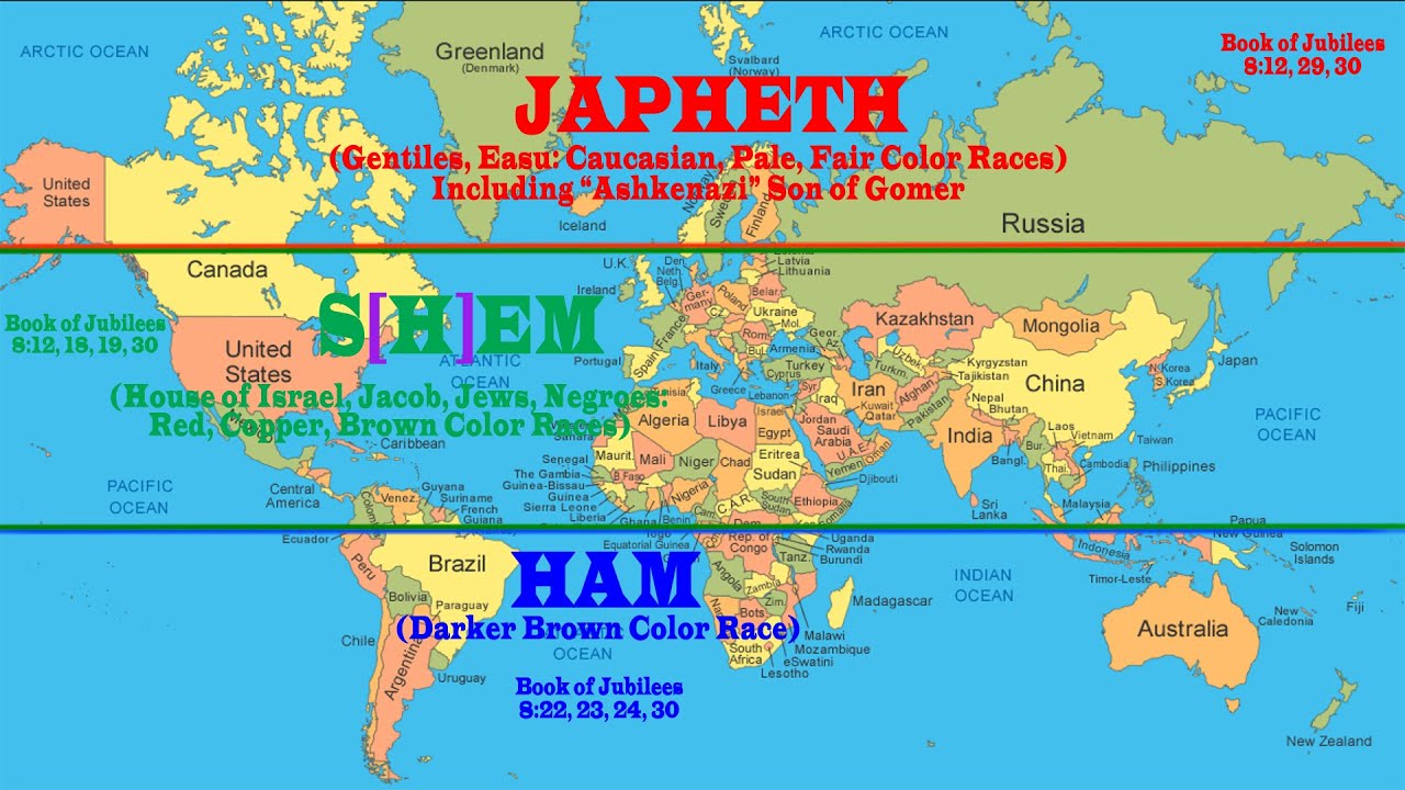 The Three Sons of Noah - YouTube