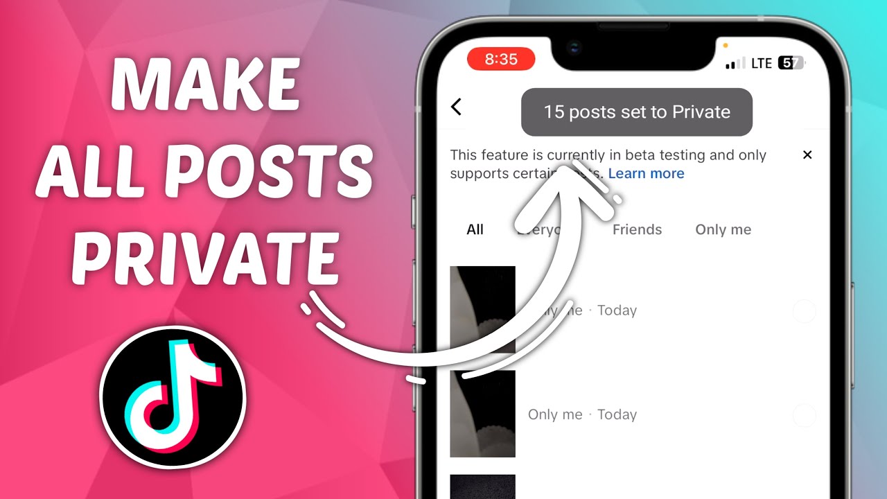 How to Make All Post Private on TikTok - Quick and Easy Guide! - YouTube