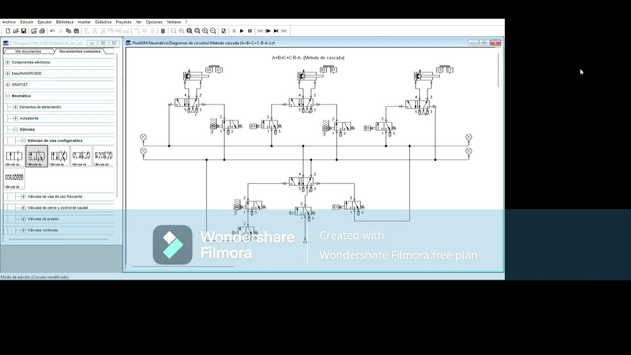 Secuencia (A+B+C+C-B-A-) metodo de cascada - YouTube