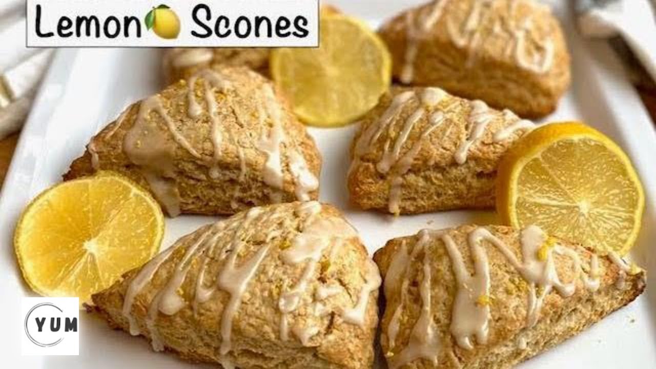 Healthy Lemon Scone Recipe No Egg Youtube