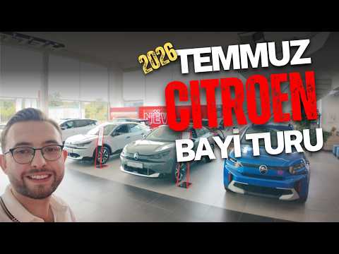 CITROËN TEMMUZ 2026 BAYİ GEZMESİ | C3, C4 X, C5 Aircross Fiyatları ve Kampanyalar!