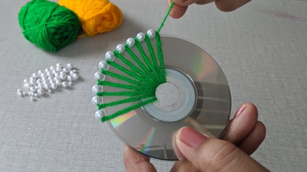 It's so Beautiful. New Amazing Hand making flower design trick. Easy ...