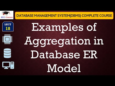 Aggregation in ER Diagram with Examples – DBMS Question Answers - YouTube