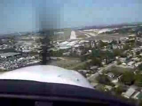 da40 landing at page field ft myers florida - YouTube