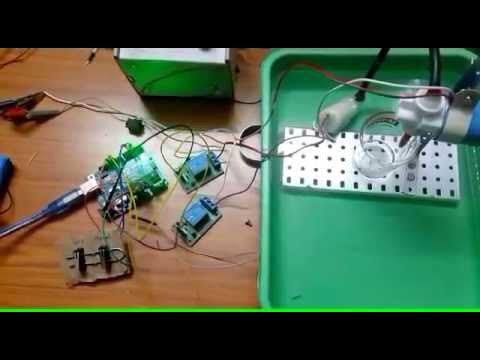 electronics science project- water dispenser using arduino manual+auto ...