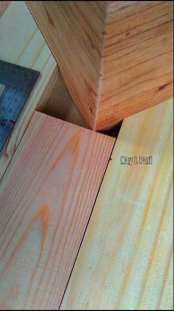 easy way to measure the angle position of wood #woodworking #woodscraft ...