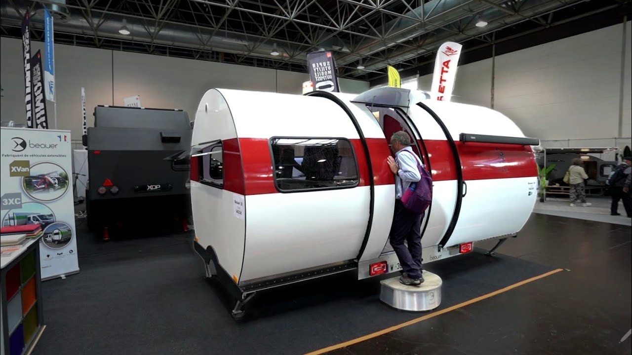 Foldable tube caravan 2024 from Beauer - YouTube