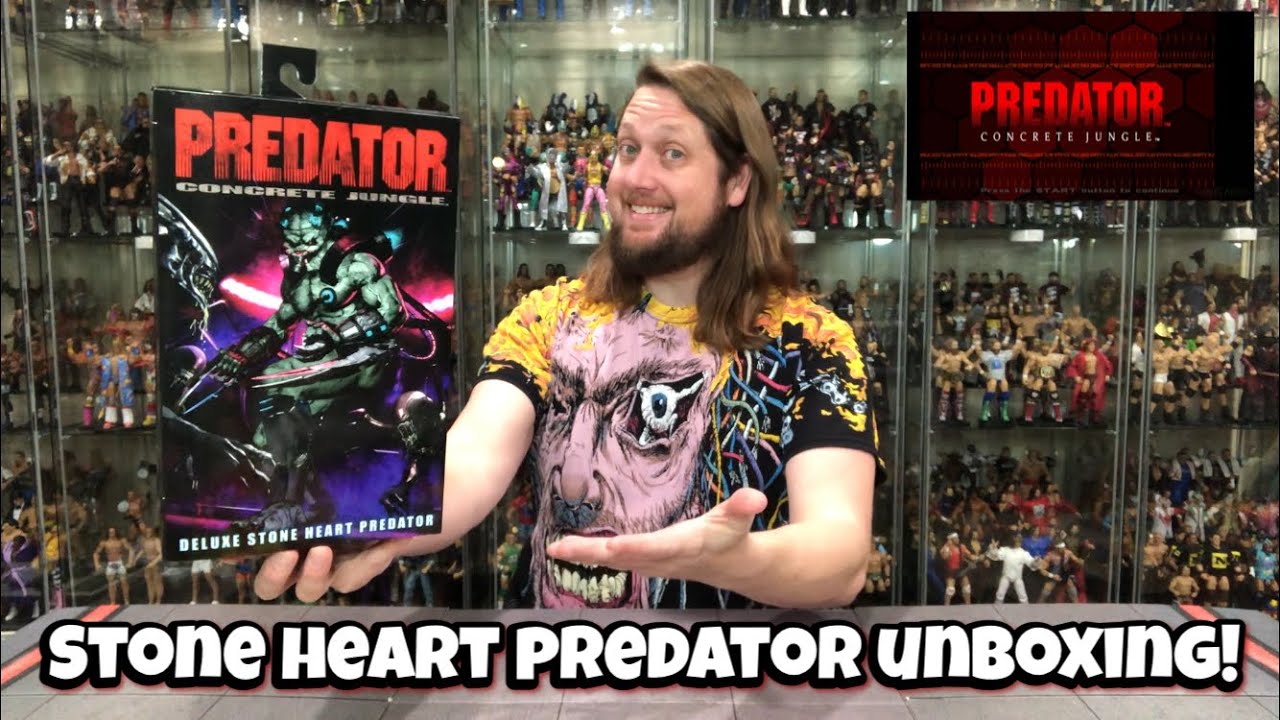 Stone Heart Predator NECA Unboxing & Review! - YouTube