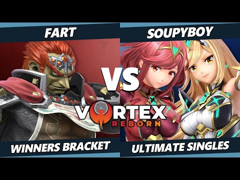 Vortex Legends 4 - Fart (Ganondorf, K Rool) Vs. soupyboy (Pyra Mythra) SSBU Ultimate Tournament