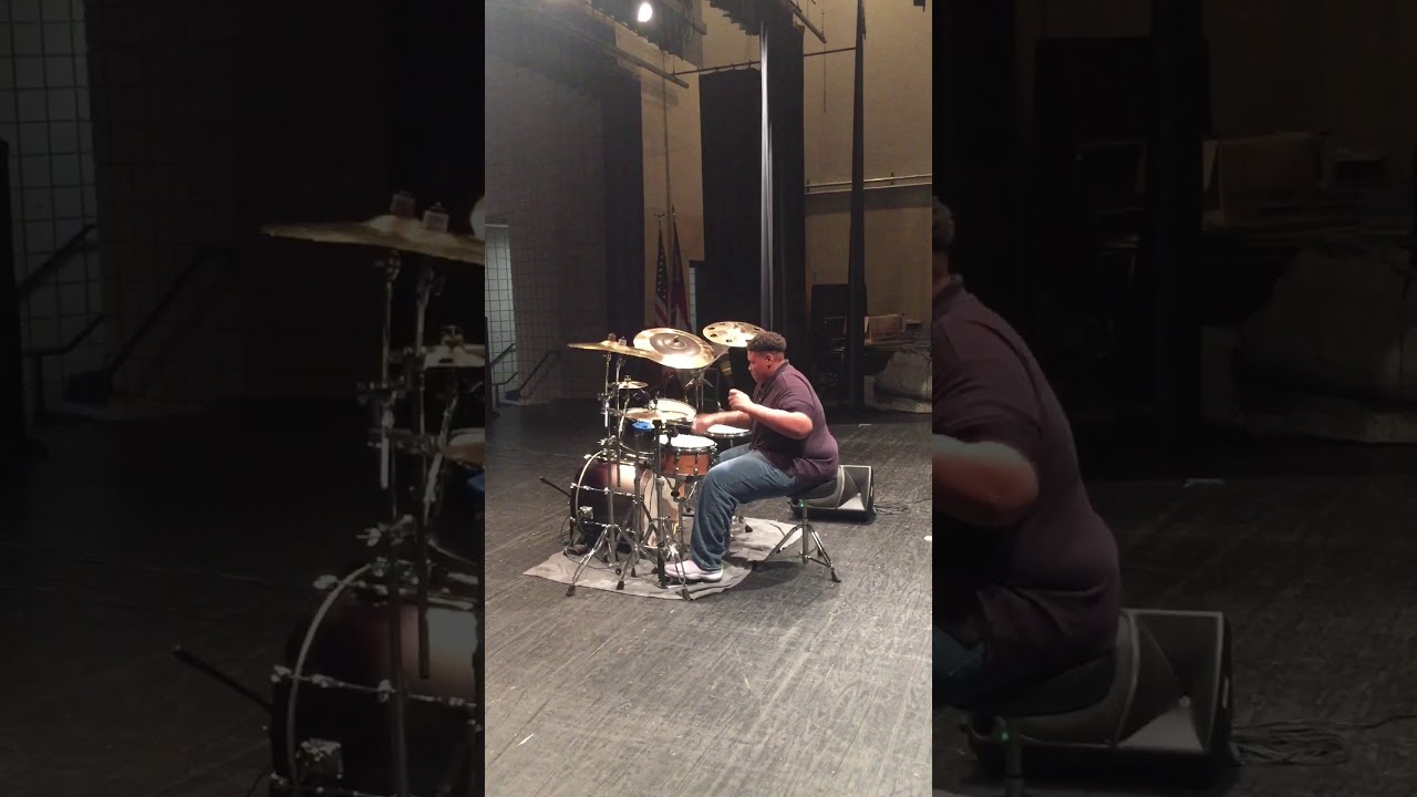 Cj Thompson “rushin” jay hilliard on drums - YouTube