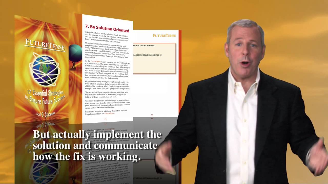 Be Solution Oriented - YouTube