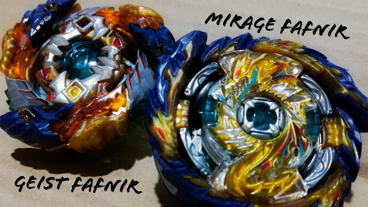 Mirage Fafnir VS Geist Fafnir | Takara Tomy | Beyblade Burst Battle ...