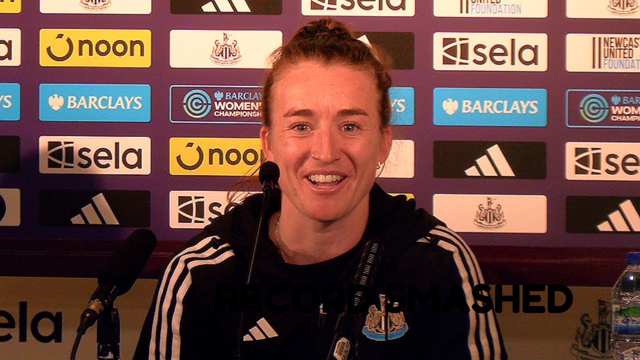 A joyous Amber-Keegan Stobbs: "Alan Shearer is the reason why I play ...