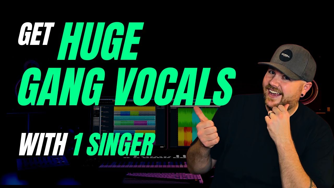 Recording HUGE GANG VOCALS (crowd vocals) On Your Own - YouTube