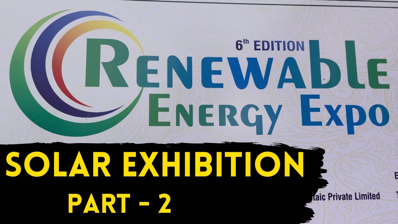 Solar Renewable Energy Expo 2024 in Chennai part -2 | Branded inverters ...
