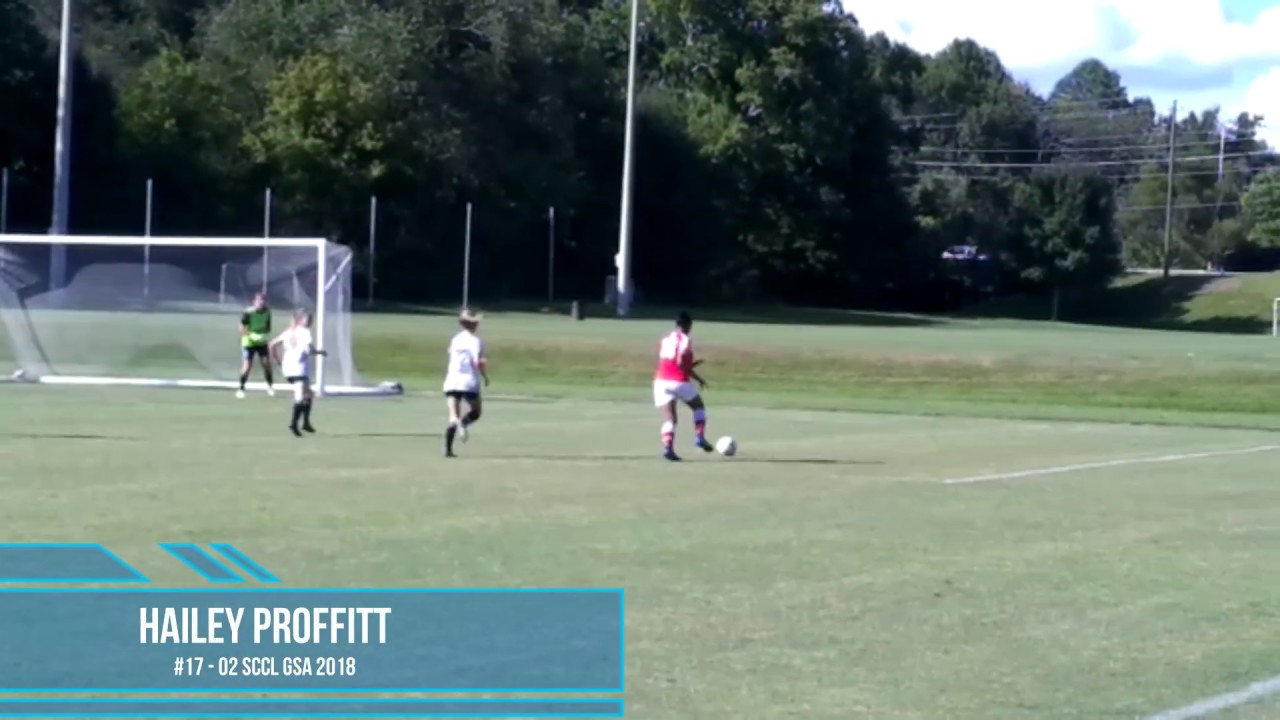 Hailey Proffitt - SCCL Goal - 1 Sept 2018 - YouTube