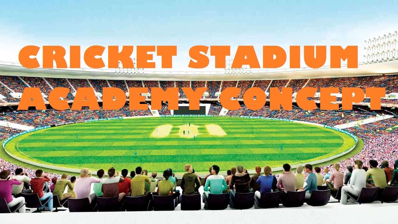 HOW TO DESIGN CRICKET STADIUM ACADEMY CONCEPT | AUTO CAD PLAN WITH SIZE ...