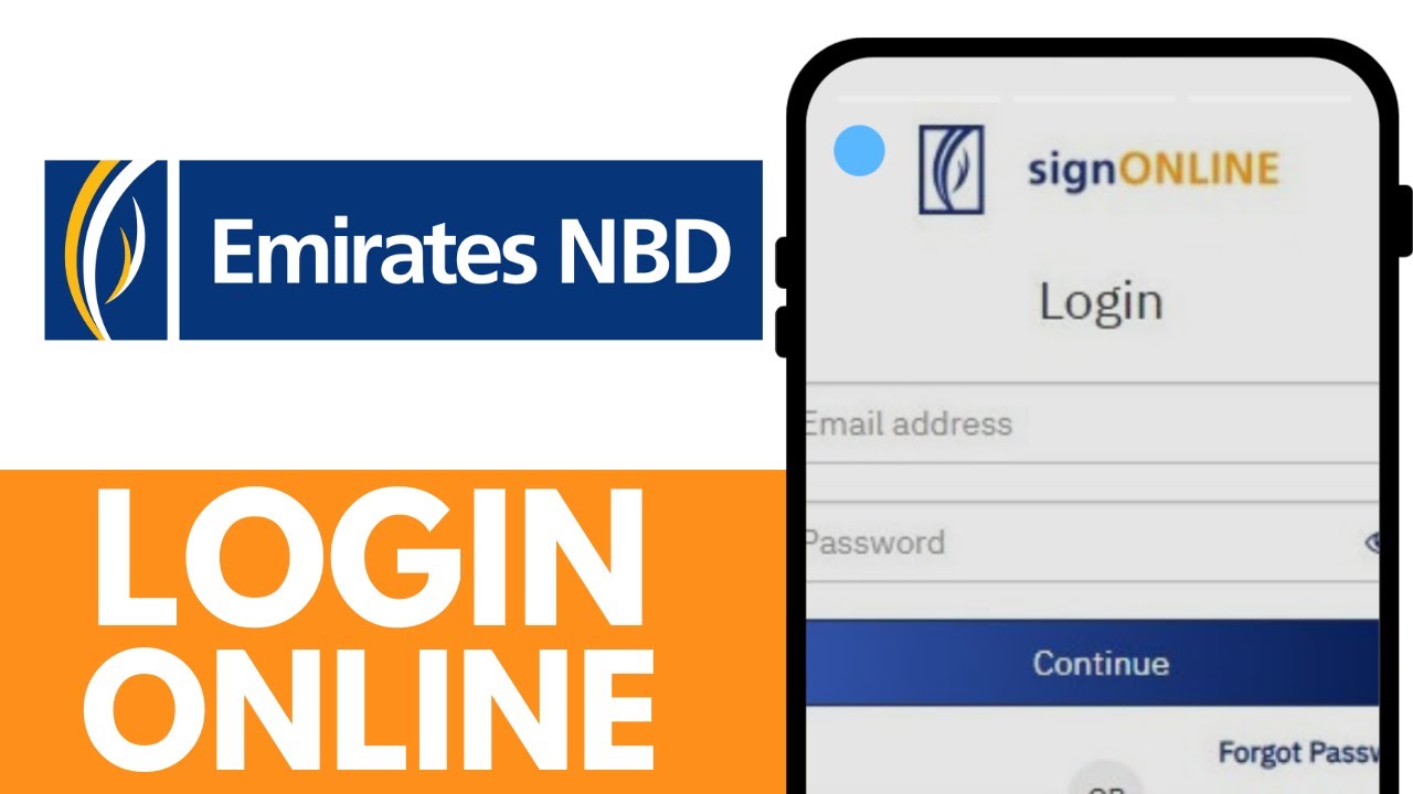 How To Login Emirates NBD Mobile Banking Account | Sign In & Access ...