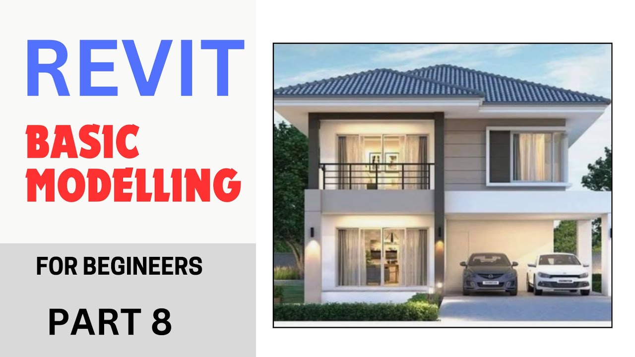 REVIT BASIC MODELLING (Part 8 - Adding Reveals and generic models ...