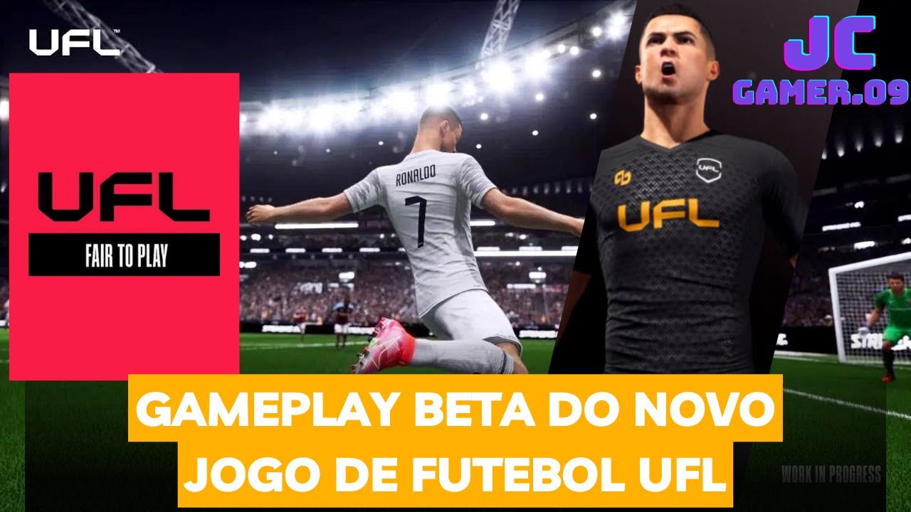 GAMEPLAY BETA DO NOVO JOGO DE FUTEBOL UFL! Partida Ranqueada, - YouTube