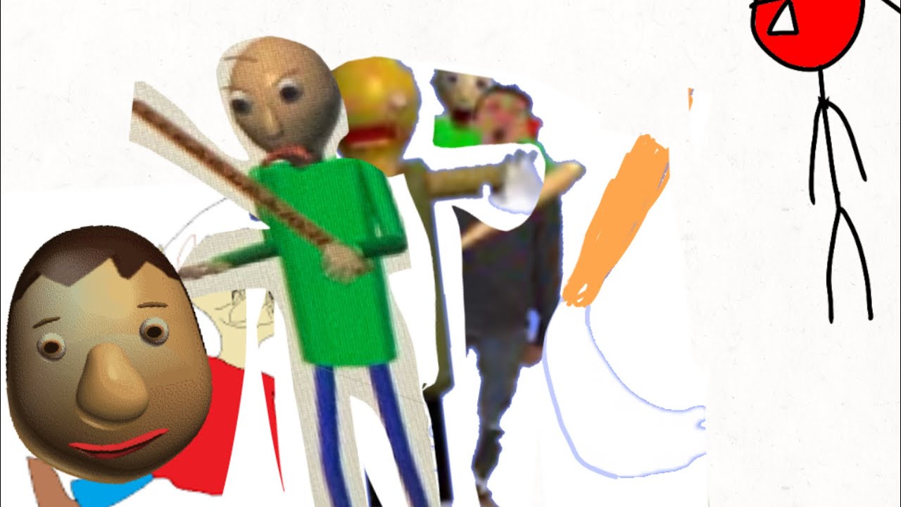 Baldi's Basics mod combination 4 part 8 - YouTube