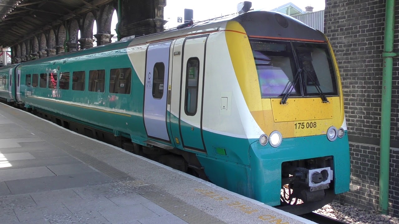 Arriva Trains Wales Class 175 Departing Chester (29/6/18) - YouTube