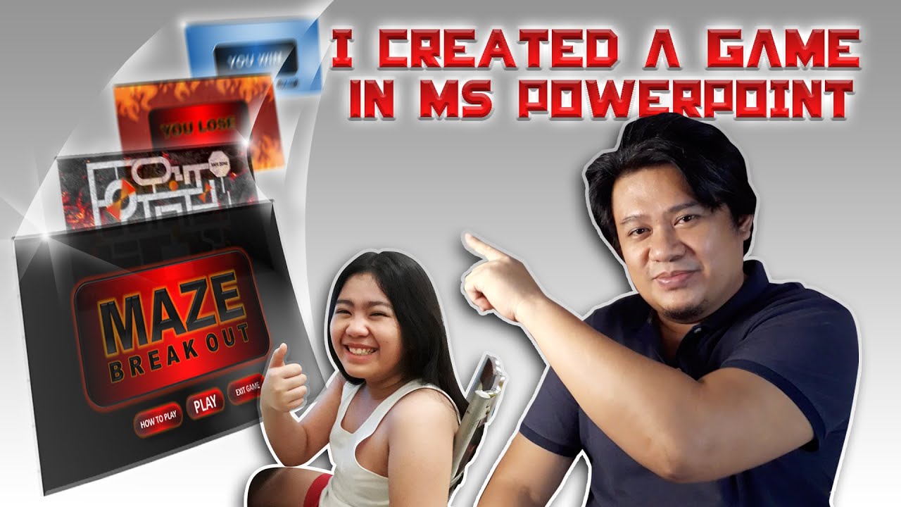 I Created a Game in MS Powerpoint - YouTube