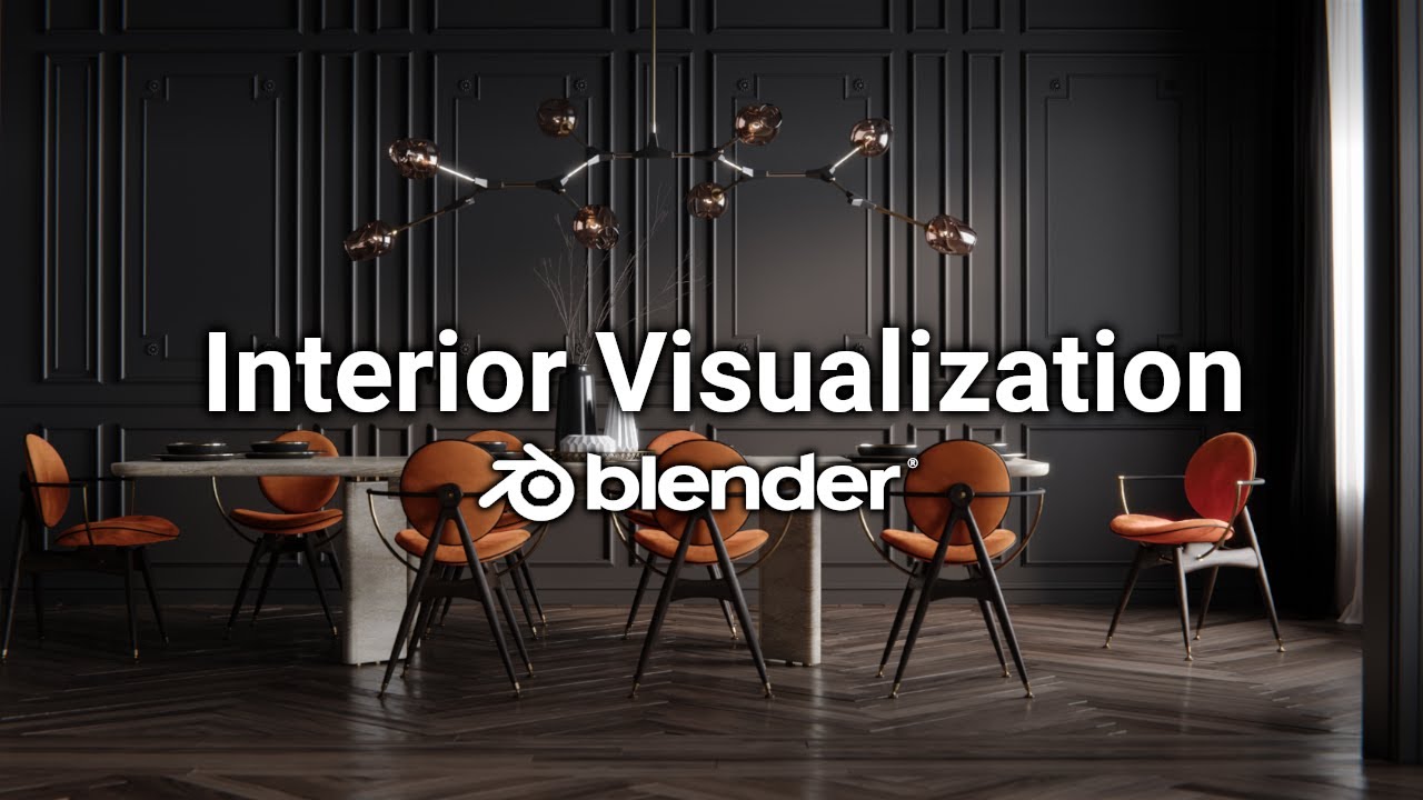FULL PROJECT BREAKDOWN Neo Classic Interior | Blender Arch-Viz Series - YouTube