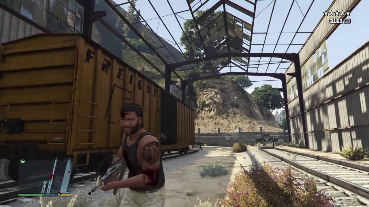 GTA V~5 Star Wanted Level Survival - YouTube