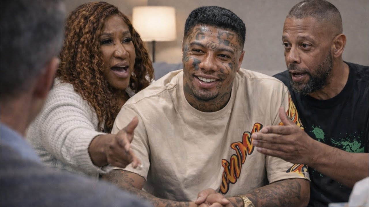 BLUEFACE AND PARENTS ON LIVE 🤬FAMILY DRAMA: REAL THERAPIST BREAKDOWN ...