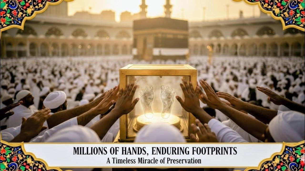 4000-Year Miracle: The Holy Stone with Prophet Ibrahim's Footprints ...