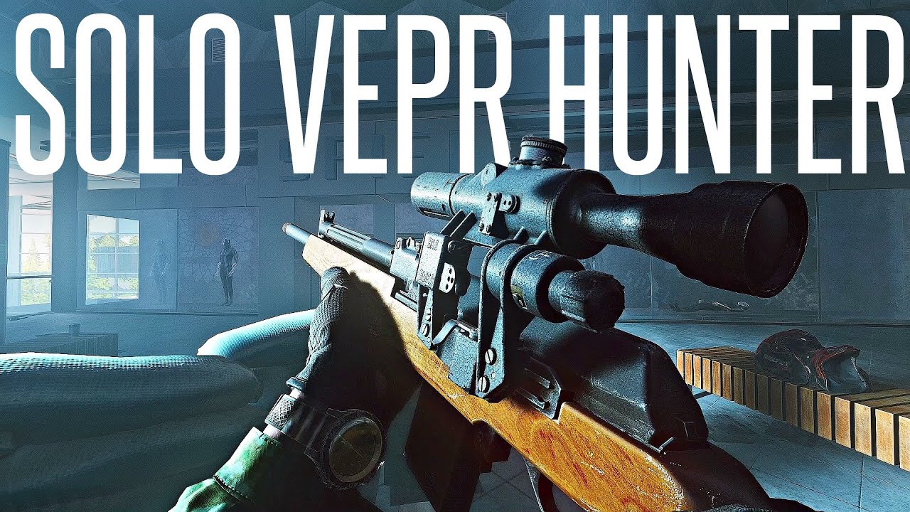 OVERPOWERING SQUADS WITH THE VEPR HUNTER - Escape From Tarkov Gameplay ...