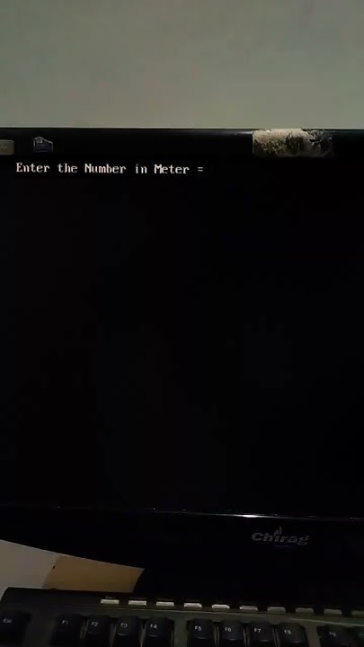 Computer Classesprogramming👀c All Basic Course😲complete Enter Meter And Convert To