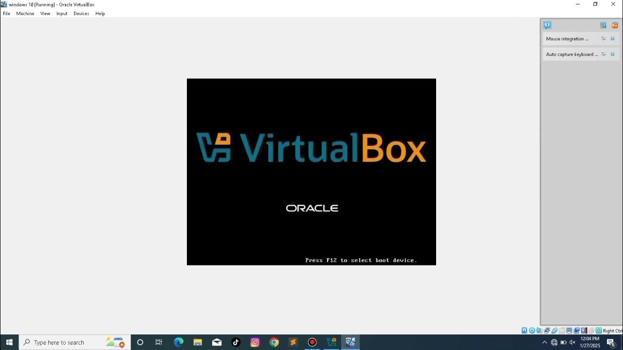 Instalasaun windows 10 Utiliza Oracle Virtualbox. - YouTube