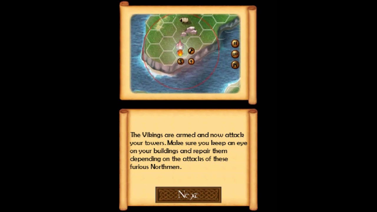 Viking Invasion 2 Tower Defense Gameplay (Nintendo 3DS) [60 FPS] [1080p ...