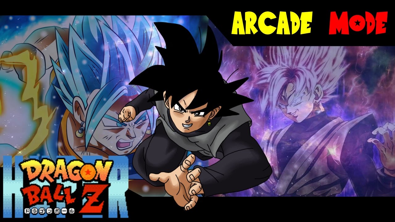 HYPER DBZ: Goku Black Arcade Mode - YouTube