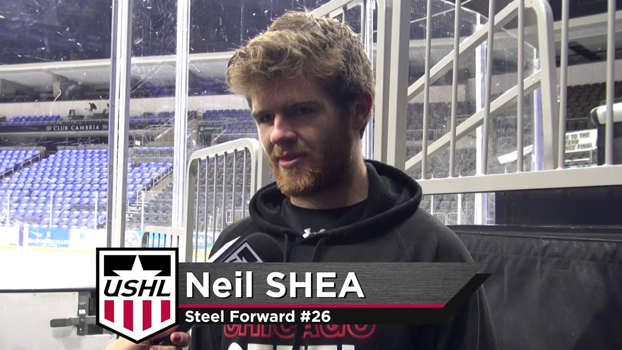 Clark Cup Final: Game One - Morning Skate Interview with Chicago Steel ...