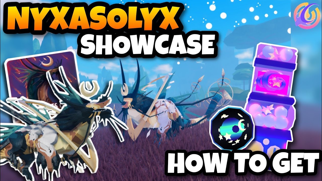 NYXASOLYX SHOWCASE🌌NEW GALAXY CREATURE - HOW TO GET IT!! Creatures of ...