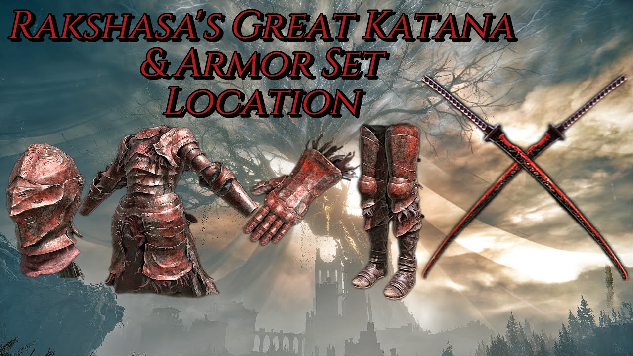 Rakshasas Great Katana And Armor Set Location Elden Ring Shadow Of The