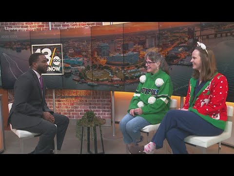 Tacky Sweater 5k comes to Norfolk - YouTube