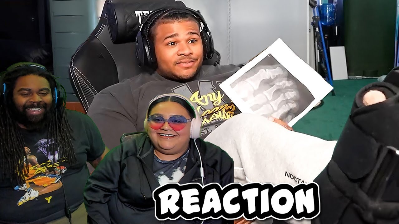 Fanum - I broke my foot... | REACTION - YouTube