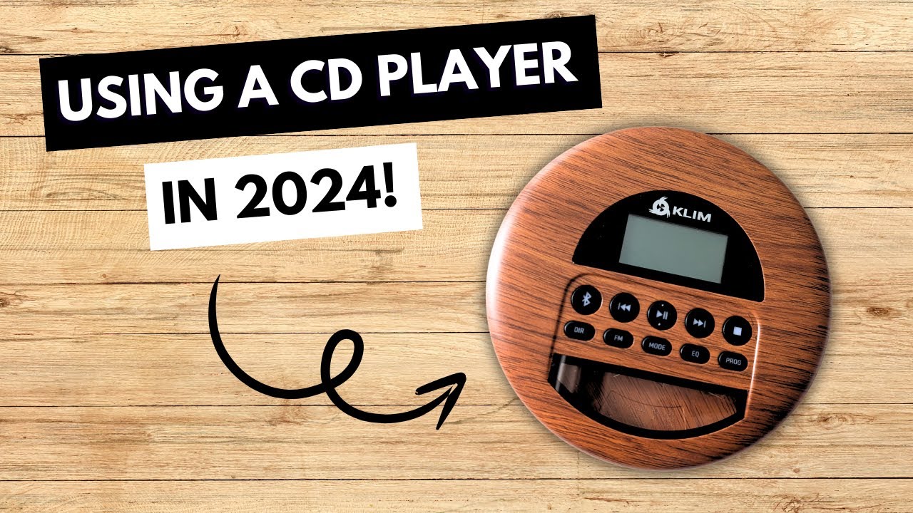 Using a CD Player in 2024: The KLIM Nomad | Digital Minimalism - YouTube