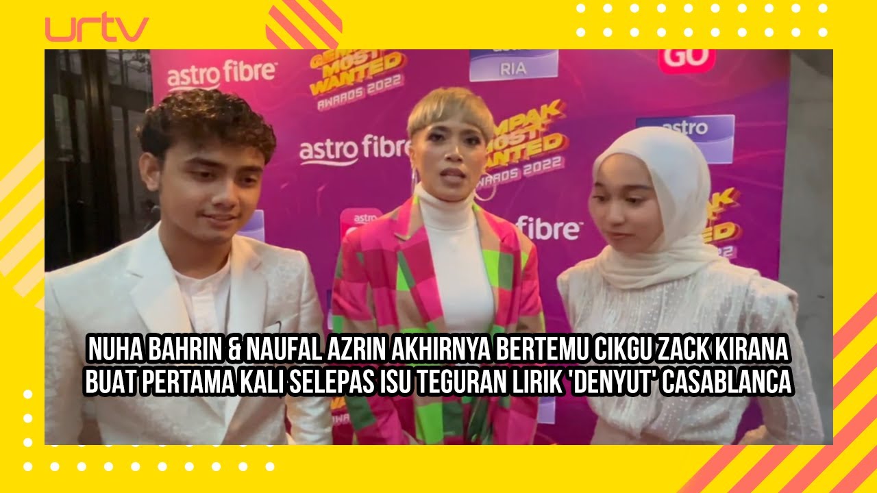 Nuha Bahrin & Naufal Azrin Akhirnya Bertemu Cikgu Zack Kirana Buat ...