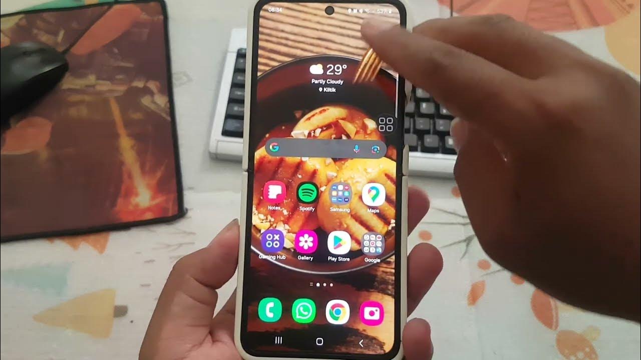 Samsung Galaxy Z Flip 5 Tips: How to Change Secondary Mouse button function (Android 14) - YouTube